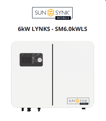 6KW Sunsynk Lynks Hybrid Inverter – ShahrukhSolarHouse