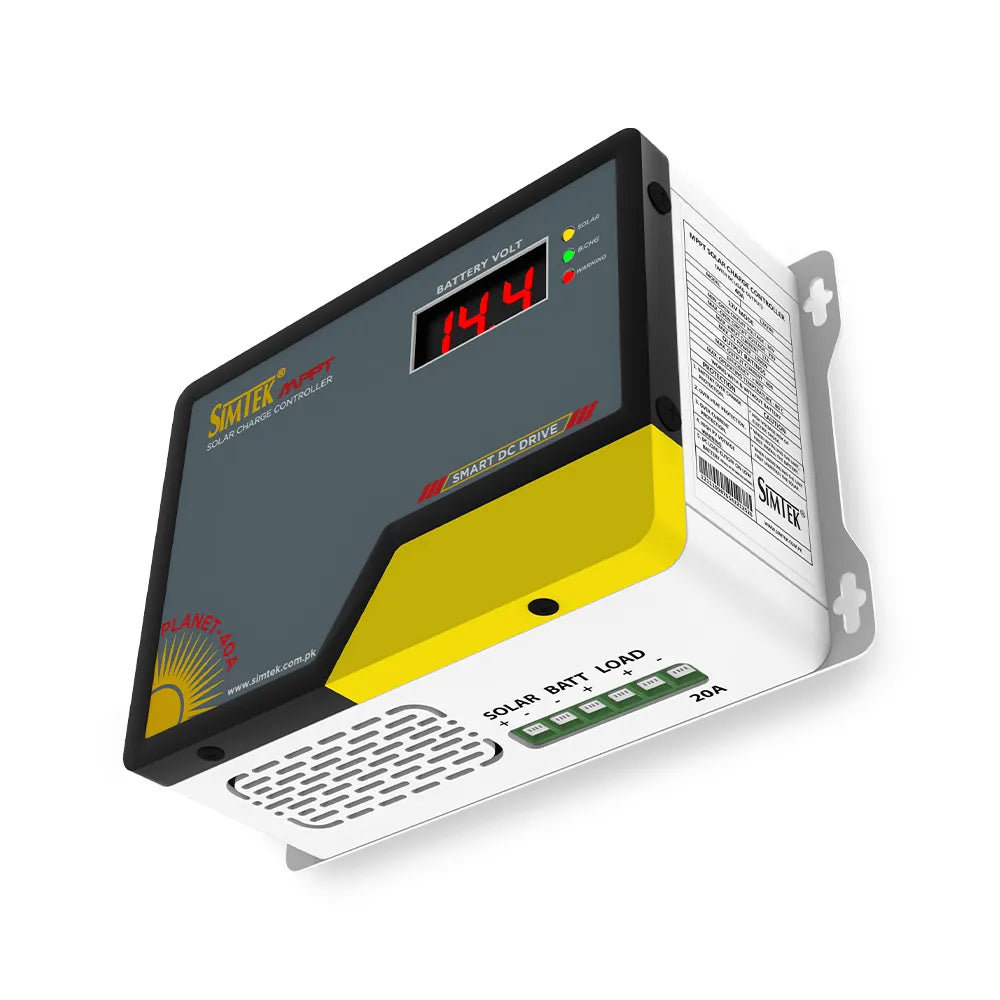 Simtek Planet40 – 40A MPPT Solar Charge Controller – 70 VOC, 40A | 12V ...
