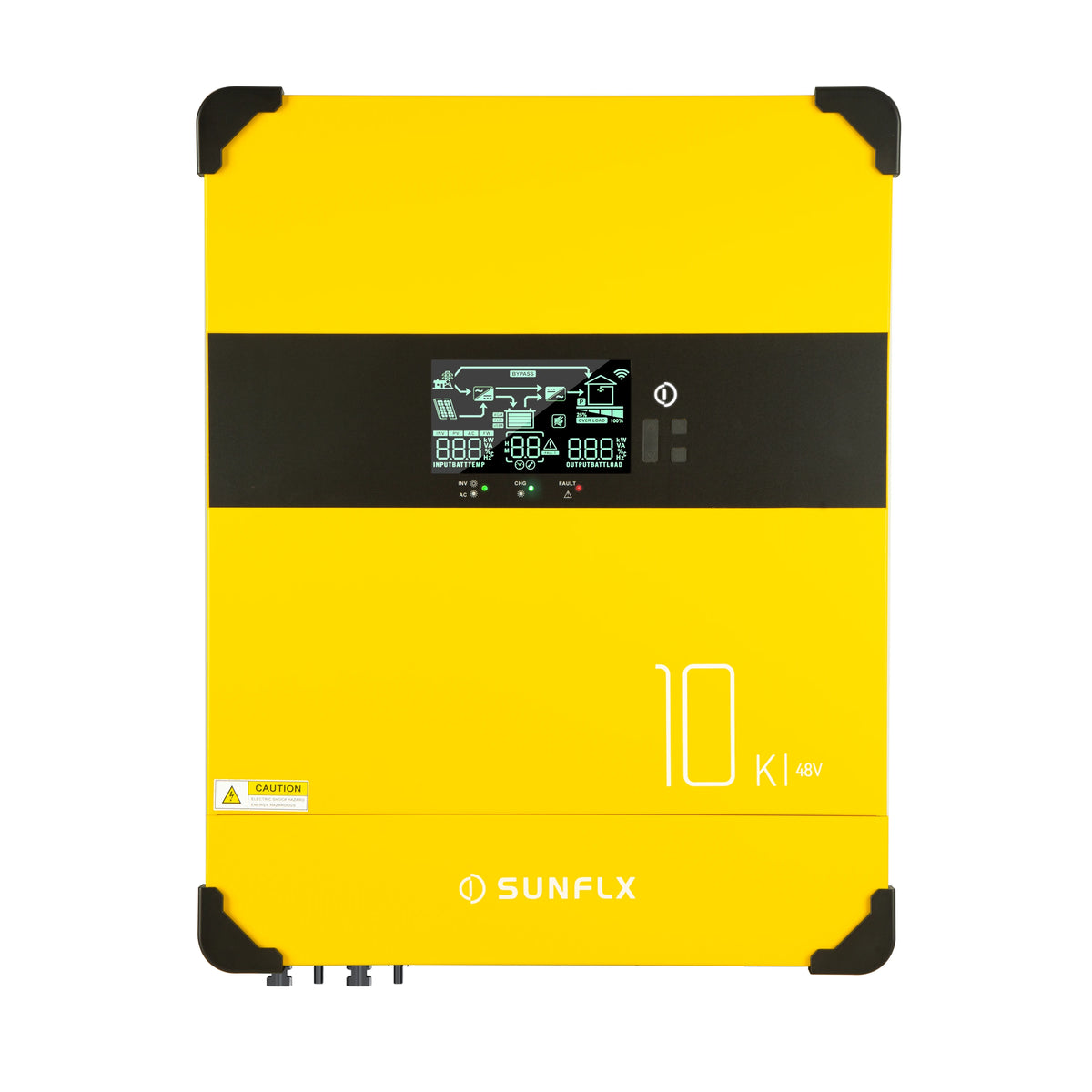 Sunflx SF‑10000 SE 10,000W Off‑Grid Solar Inverter with Dual MPPT 48V ...