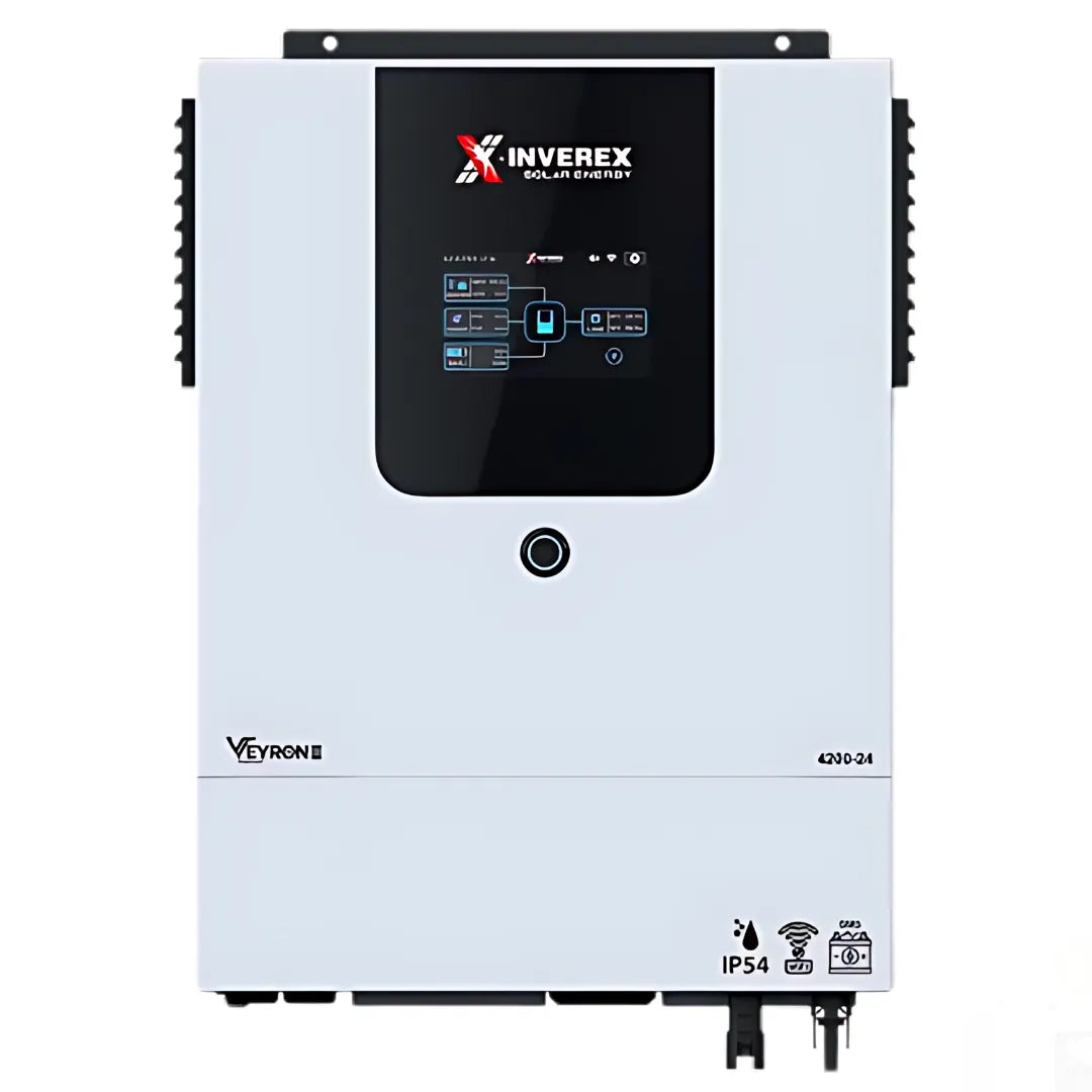 INVEREX VEYRON II PREMIUM 4200-24V MPPT SOLAR INVERTER – ShahrukhSolarHouse