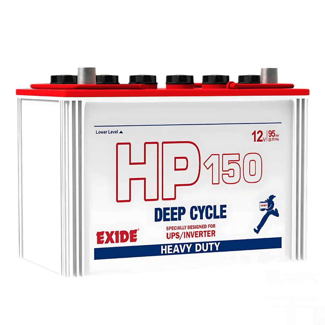Exide HP150 Deep Cycle 150Ah UPS & Solar Battery – ShahrukhSolarHouse