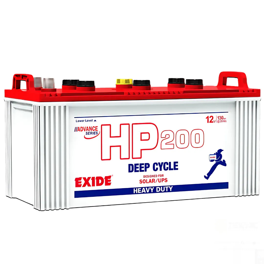 Exide HP 200 Battery 120 AH Plates per Cell : 17 Deep Cycle Exide ...