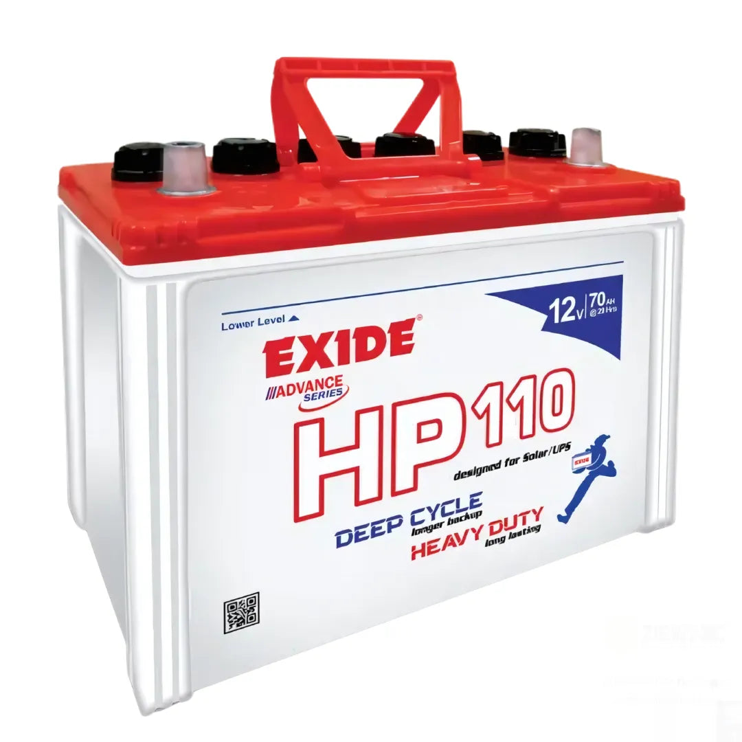 Exide Battery HP110 Deep Cycle Longer Backup Heavy Duty 12 Volts Speci ...